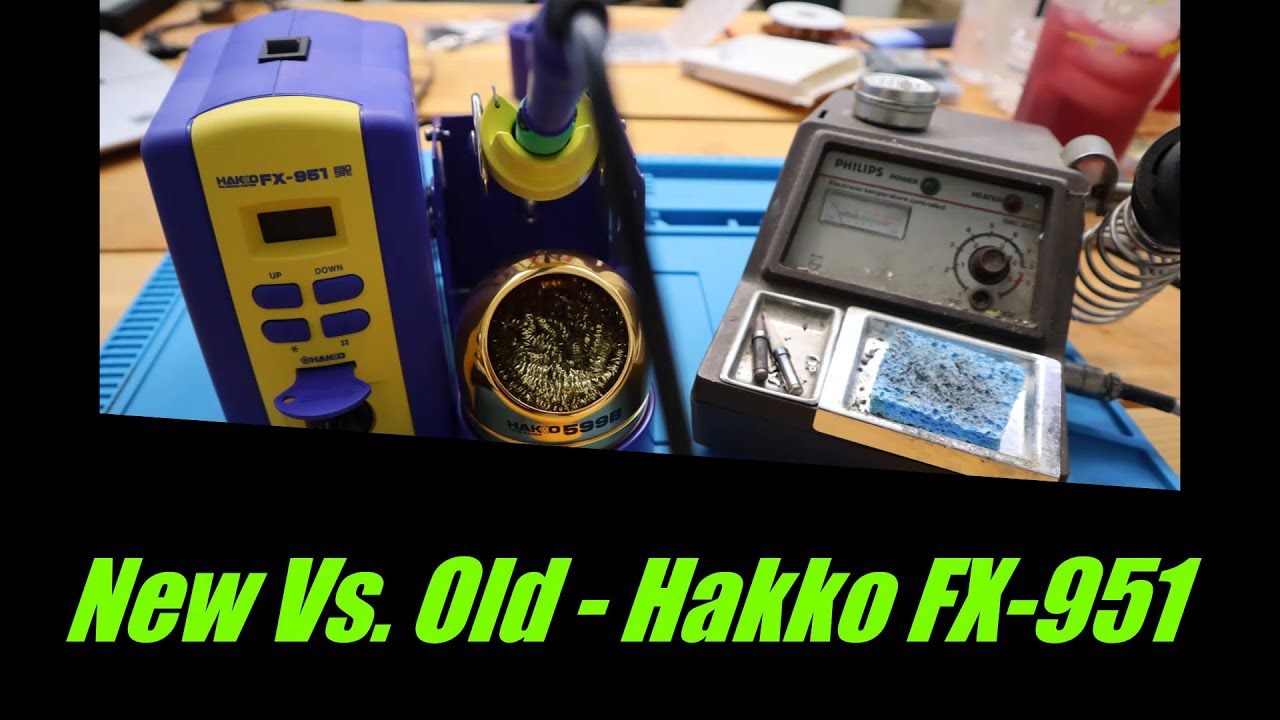 Hakko FX 951 Soldering Station. First Look and impressions. (review ...