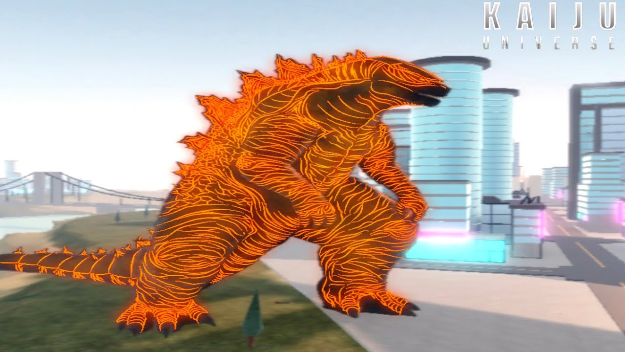 Roblox Kaiju Universe Thermo Godzilla Remodel Showcas