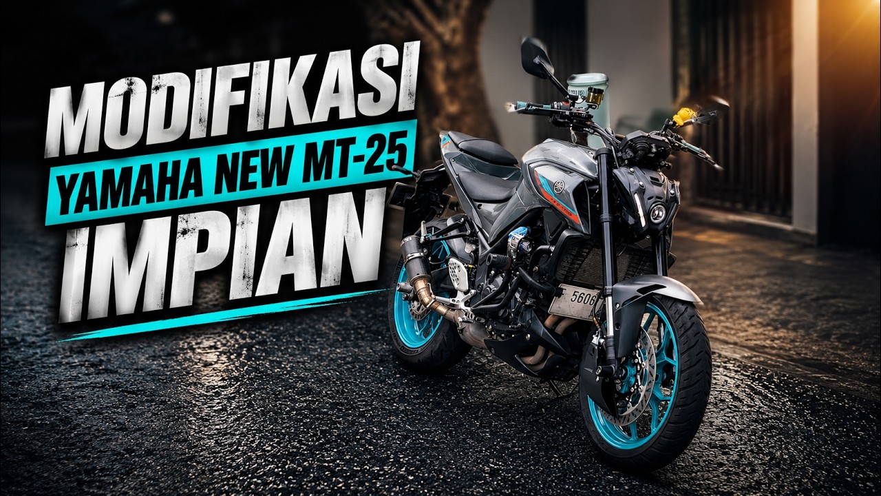 BEGINI SEHARUSNYA! Yamaha MT-25 - Modifikasi Yamaha MT-25 Facelift 2021 ...