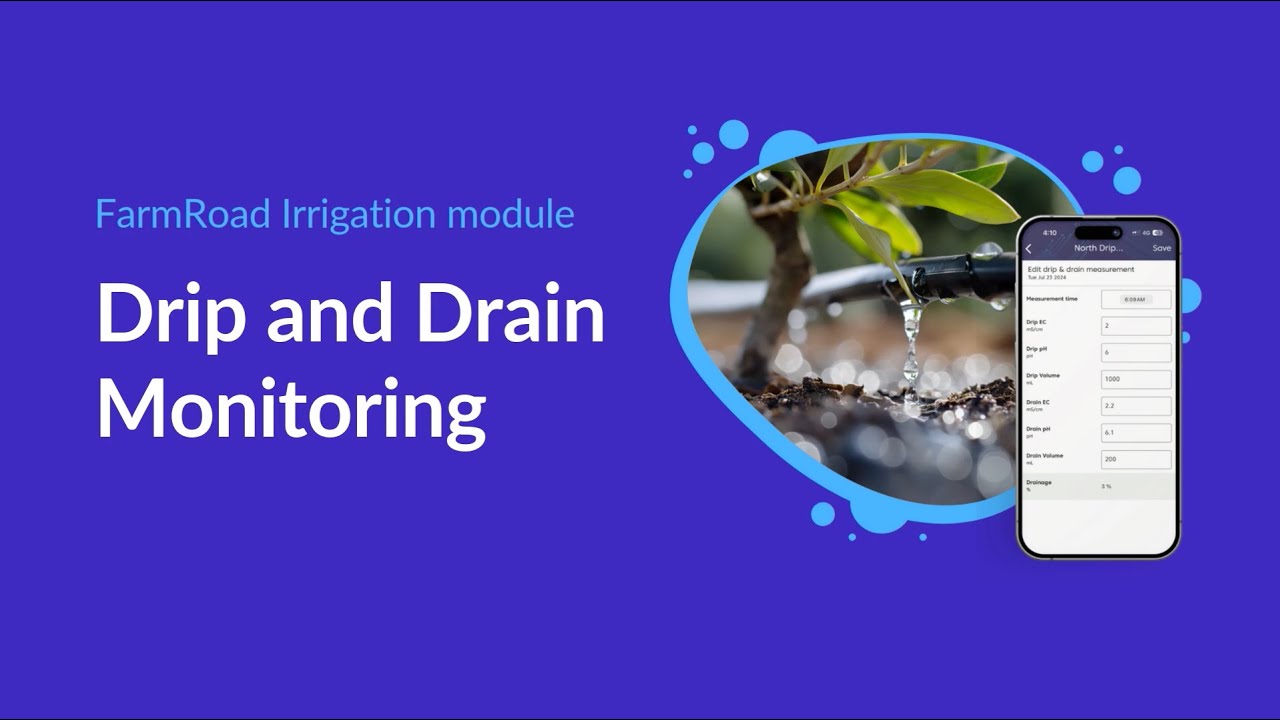 FarmRoad Drip & Drain Solution Overview - YouTube