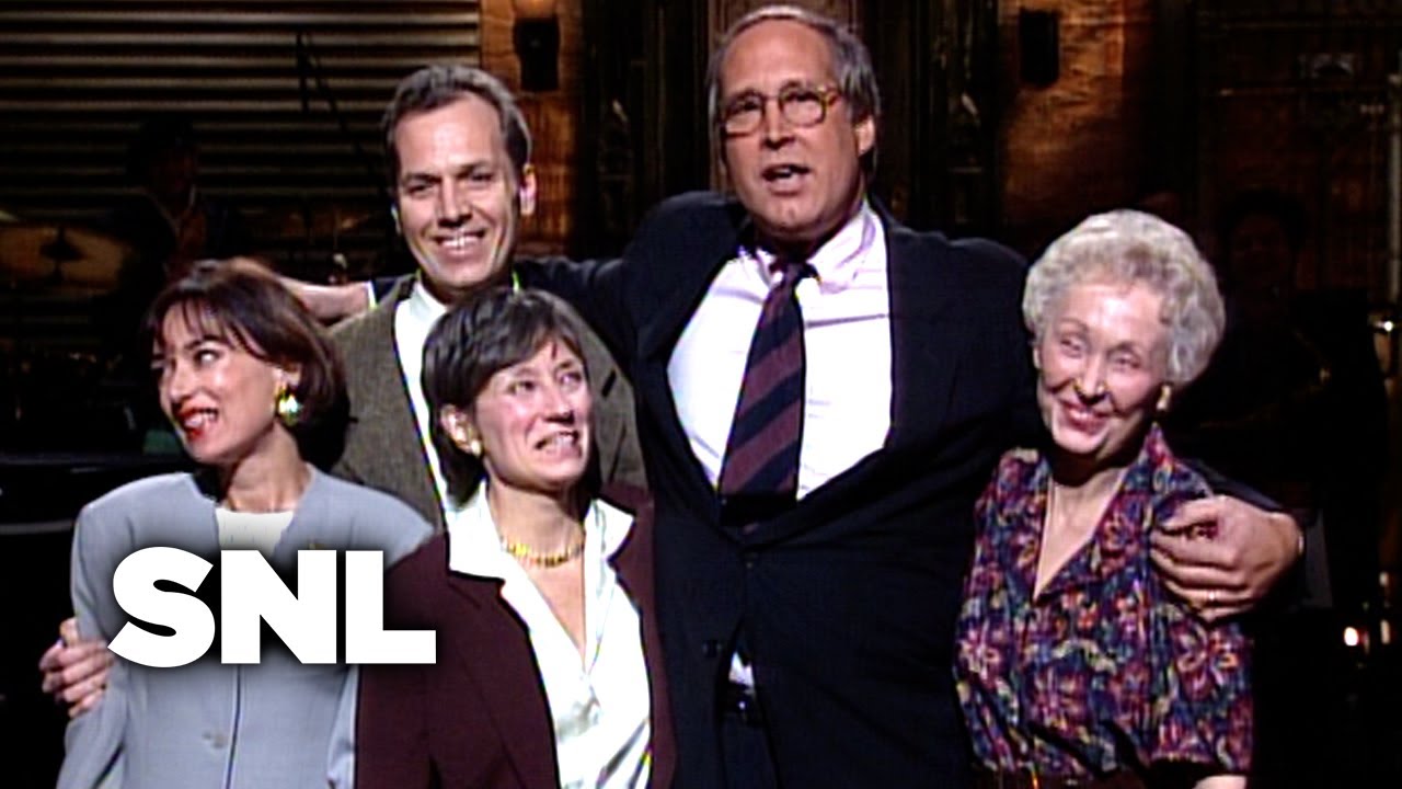Monologue: Chevy Chase Sends a Message to His Family - SNL - YouTube