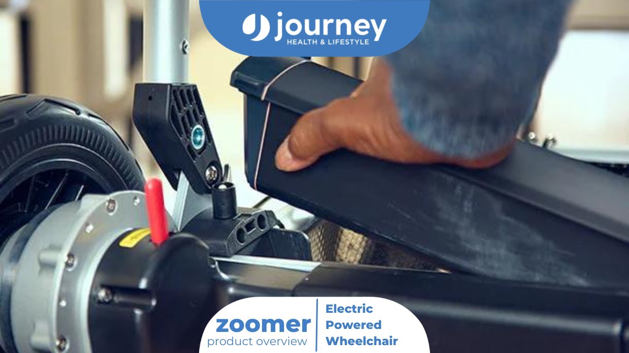 Zoomer™ Power Folding Chair One-Handed Control Overview - YouTube