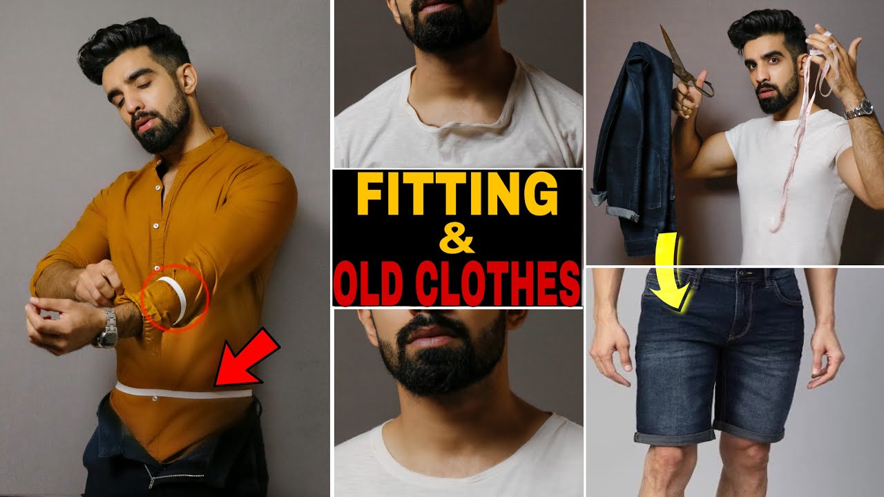 Budget FITTING & OLD CLOTH HACKS to look *SEXY* | Fitting guide| DIY ...