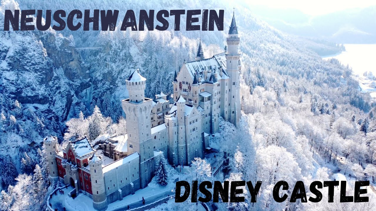Disney Castle Neuschwanstein & Alpsee Virtual 4k Tour - DJI Mini 2 ...