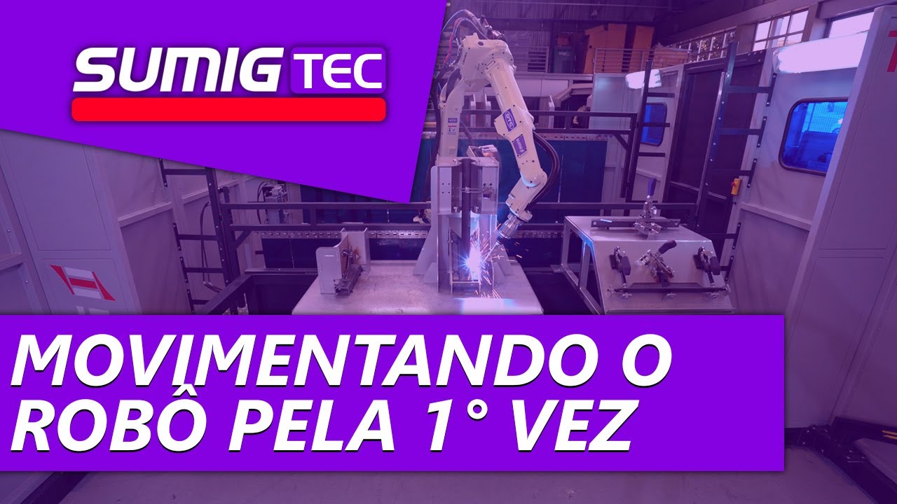 Como movimentar um robô de solda pela 1° vez? | SUMIG TEC - YouTube