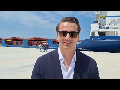 🚢ALAPLI'YA YILLAR SONRA İLK YÜK GEMİSİ DEMİR ATTI