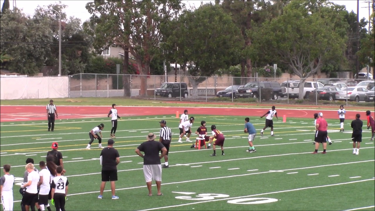 Nick Kim - Football (QUARTERBACK) - 7th GRADE - 1st 4 Vert Season - YouTube
