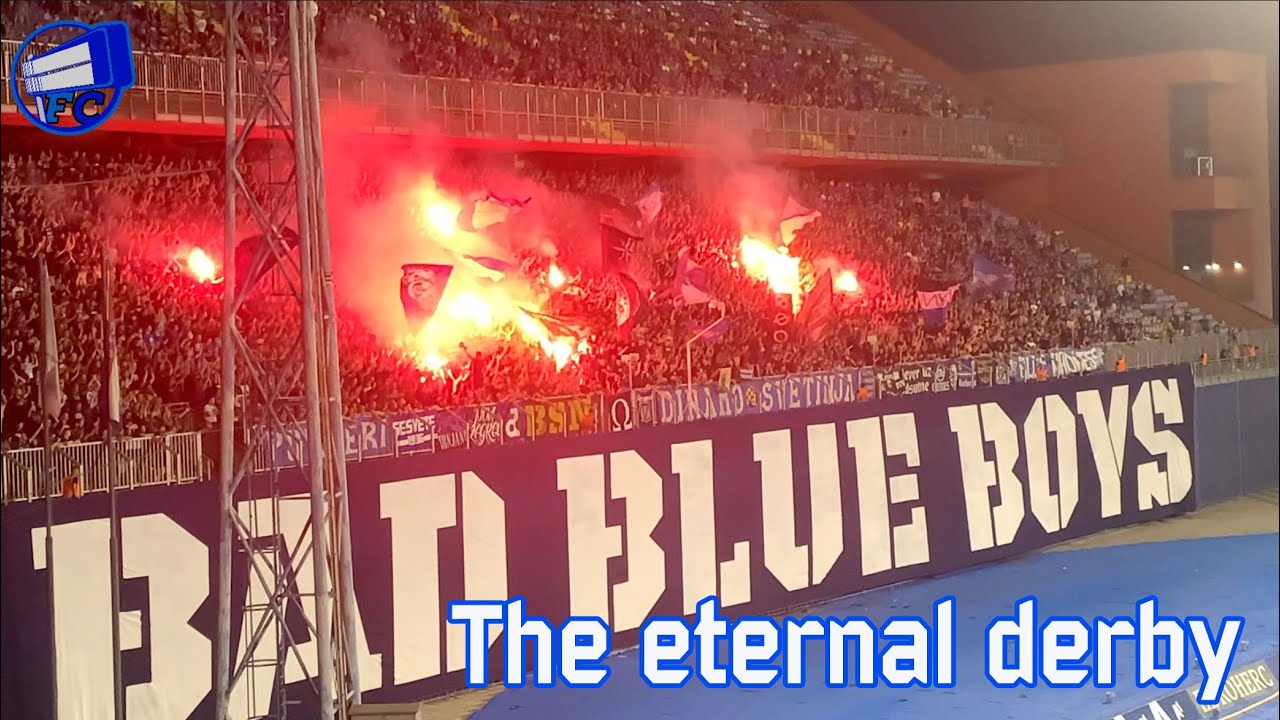 Eternal derby (Dinamo Zagreb - Hadjuk Split) - YouTube