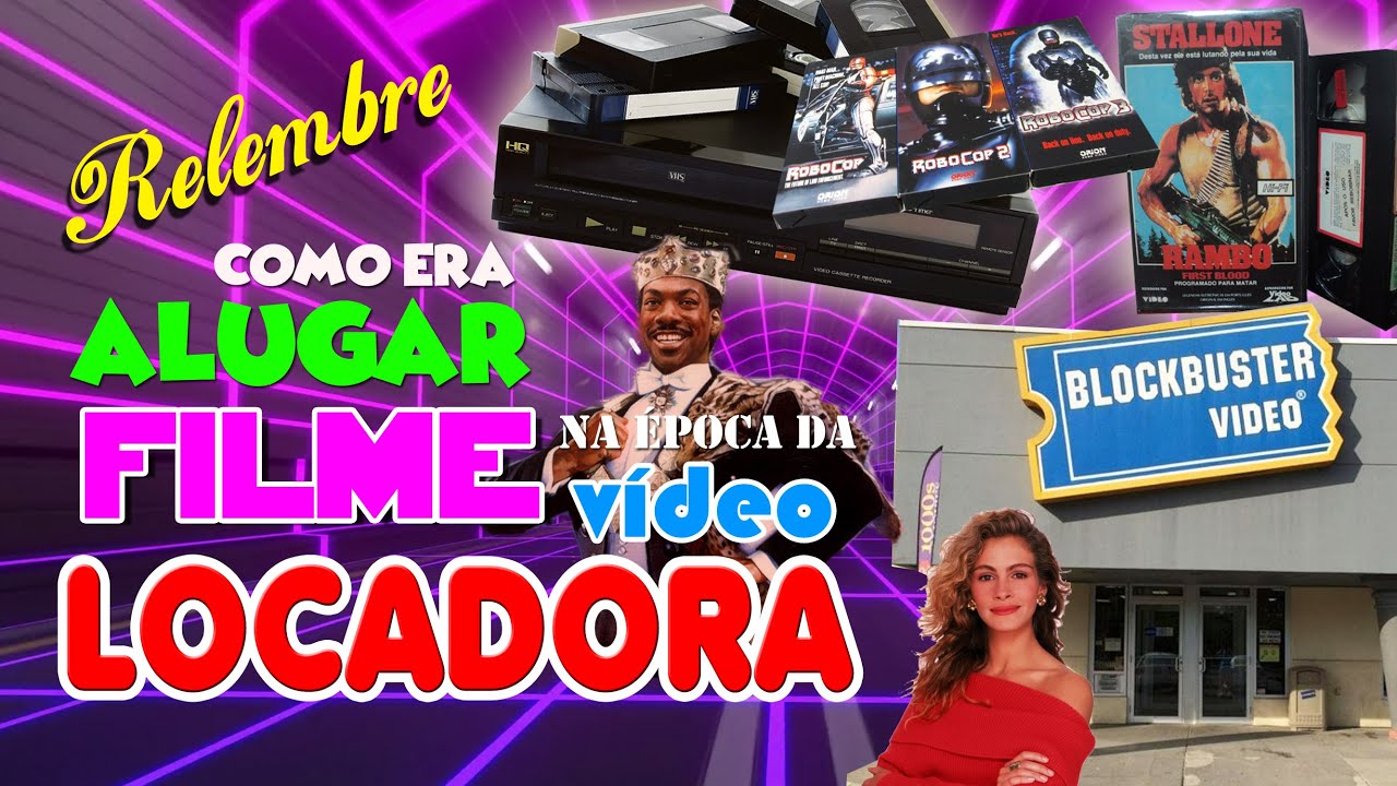 RELEMBRE A VÍDEO LOCADORA DE FITAS VHS 📼 - YouTube