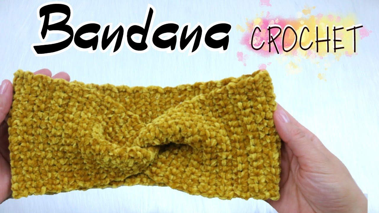 Diadema Tejida a Crochet | PASO A PASO| VINCHA - TURBANTE - BALACA ...