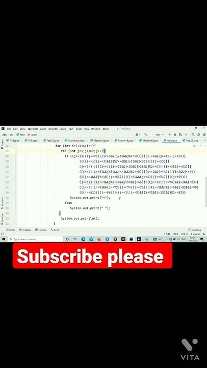 wishing happy holi |Java program to print words in star pattern | java tutorial in hindi | # ...
