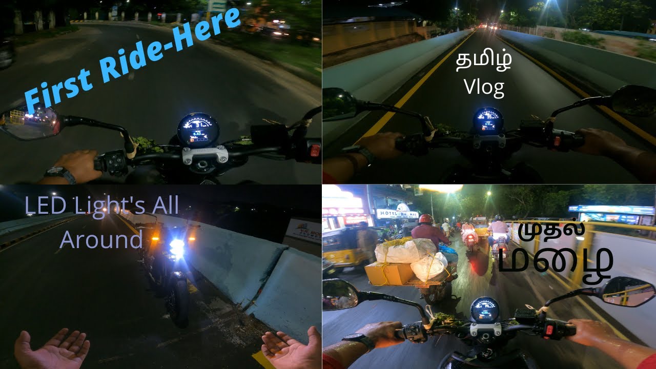 Second Day Ride | Trident660 | Sudden Rain | Perambur Bridge | Go Pro ...