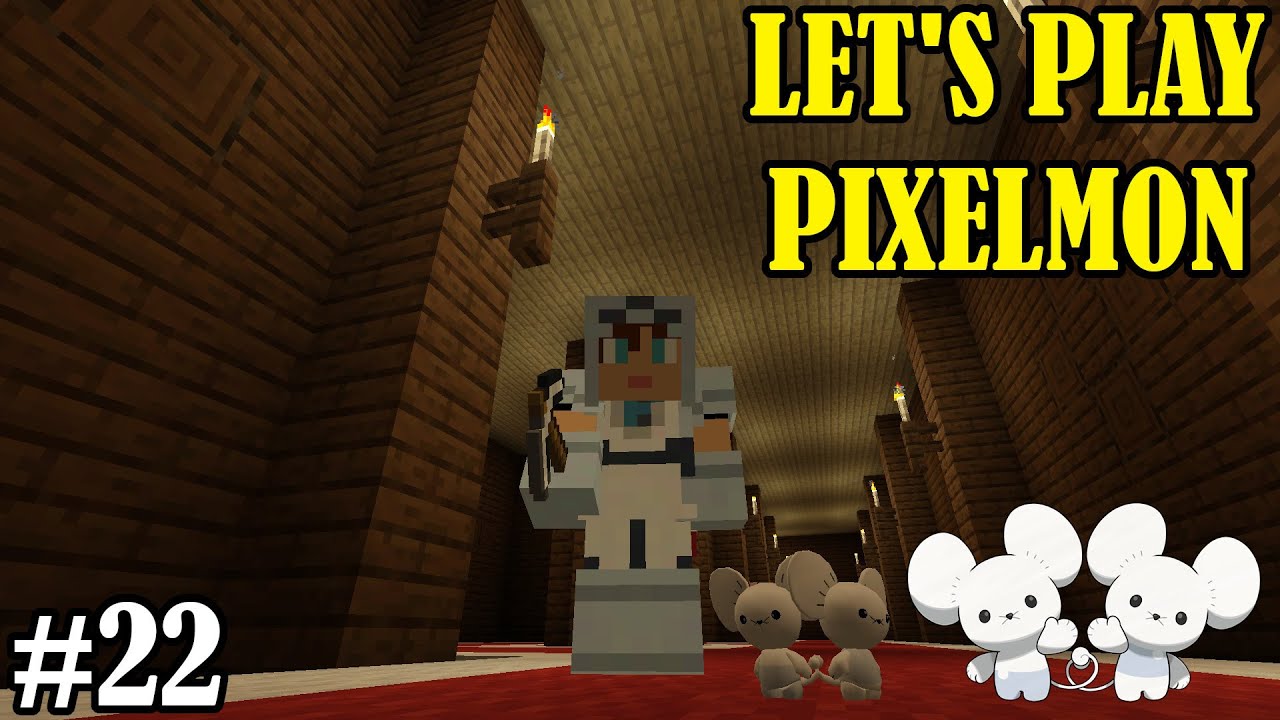 Tandemaus Mansion - Let's Play Minecraft Pixelmon Episode 22 - YouTube