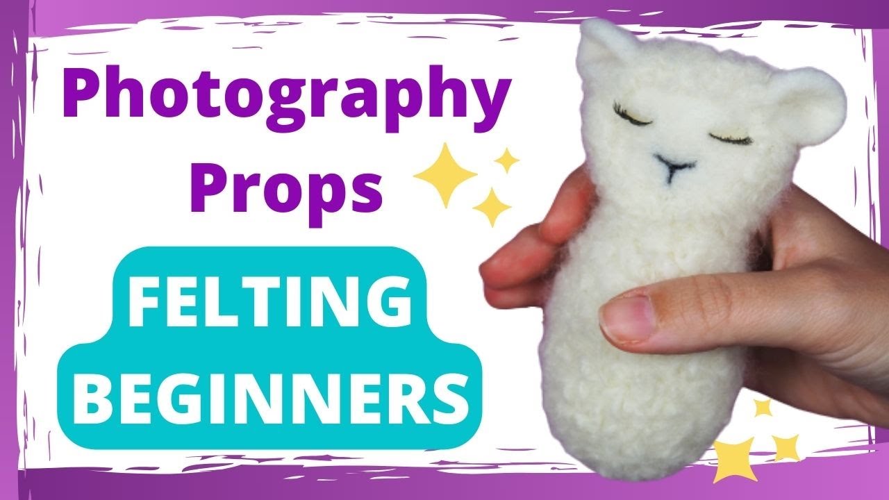 Wool NEEDLE FELTING tutorial ⭐ EASY projects for BEGINNERS - YouTube