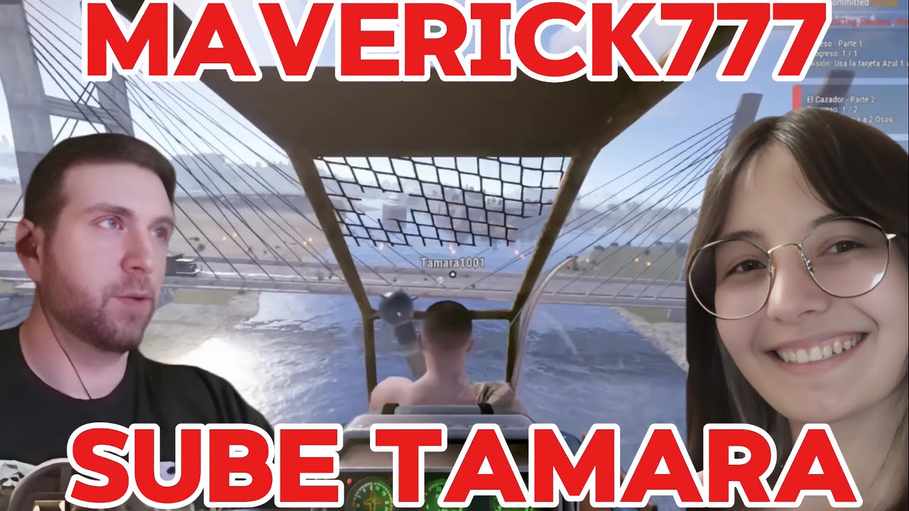 Vegeta piloteando helicóptero con Tamara Bellum | Rust - YouTube