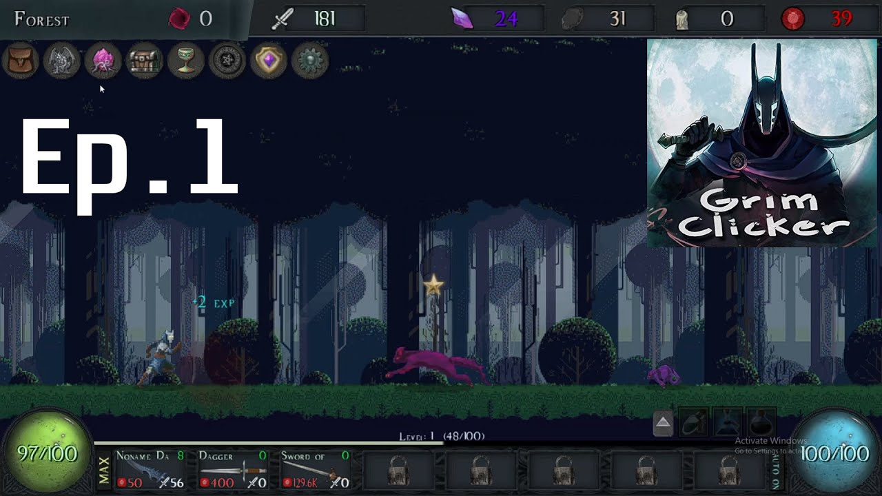 Grim Clicker - Gameplay Walkthrough Ep.1 Different Kind of Clicker | No ...