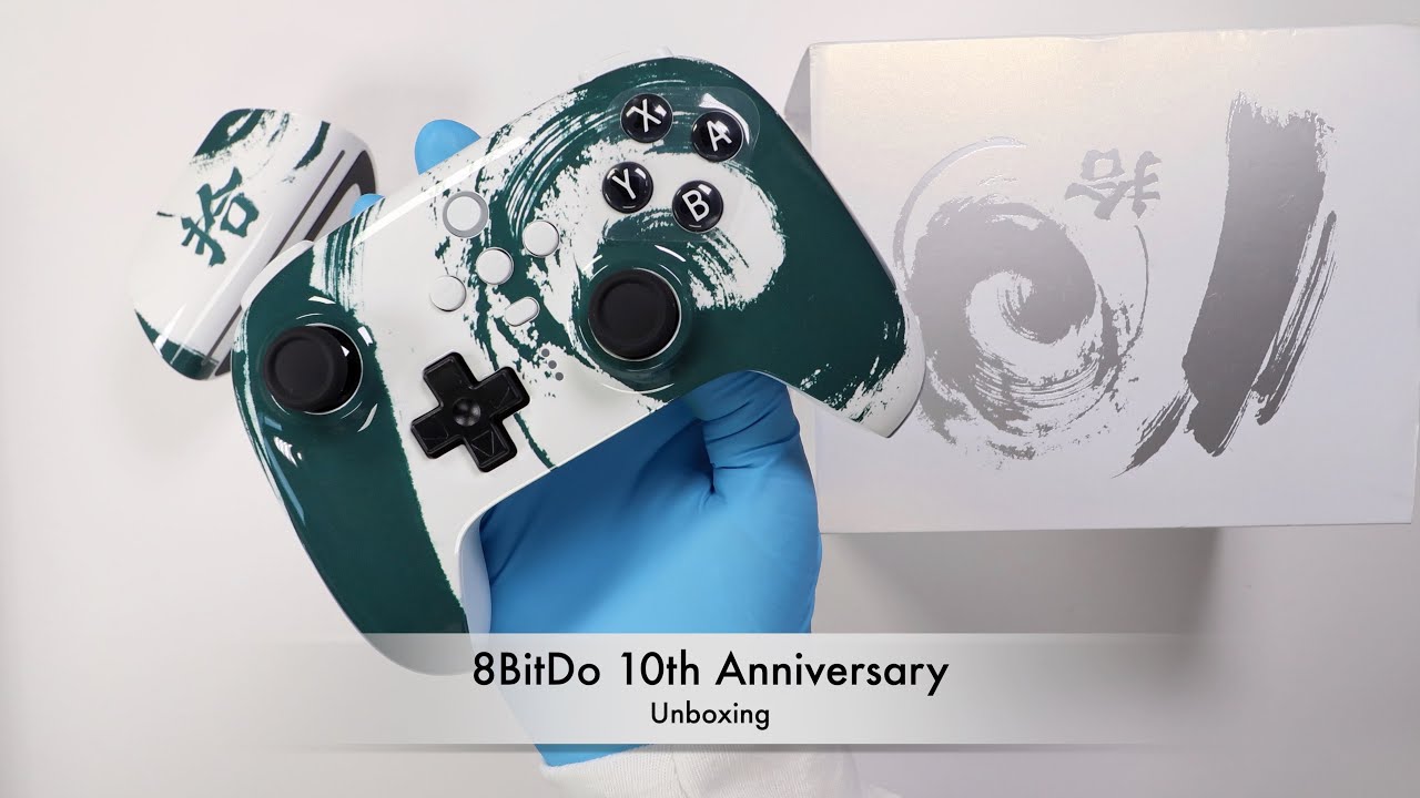 Unboxing 8BitDo Ultimate Controller - 10th Anniversary Limited Edition ...
