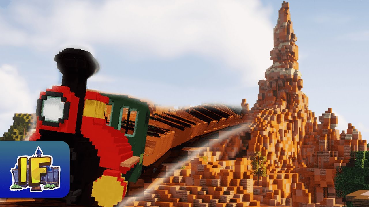 Minecraft Giant On Train