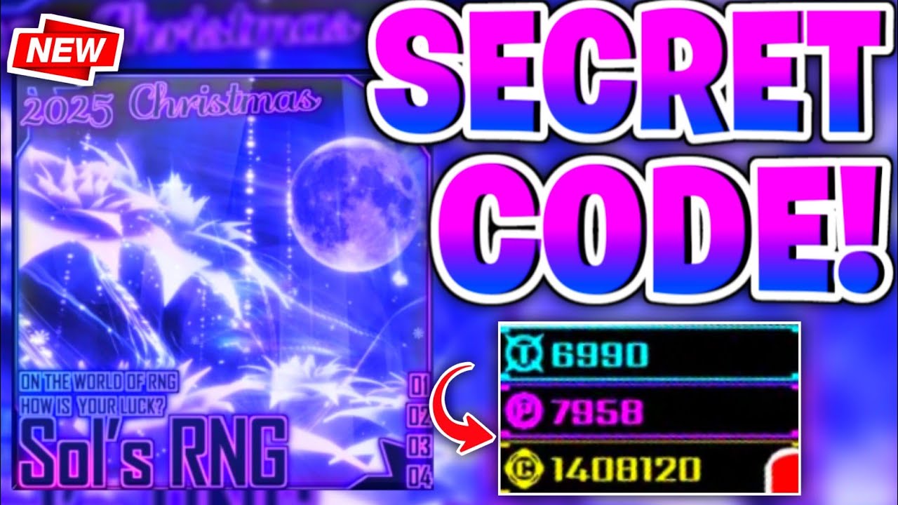 ⚠️NEW!💥CODE!⚠️ SOL'S RNG ROBLOX REDEEM CODES JANUARY 2026 - SOLS RNG ...