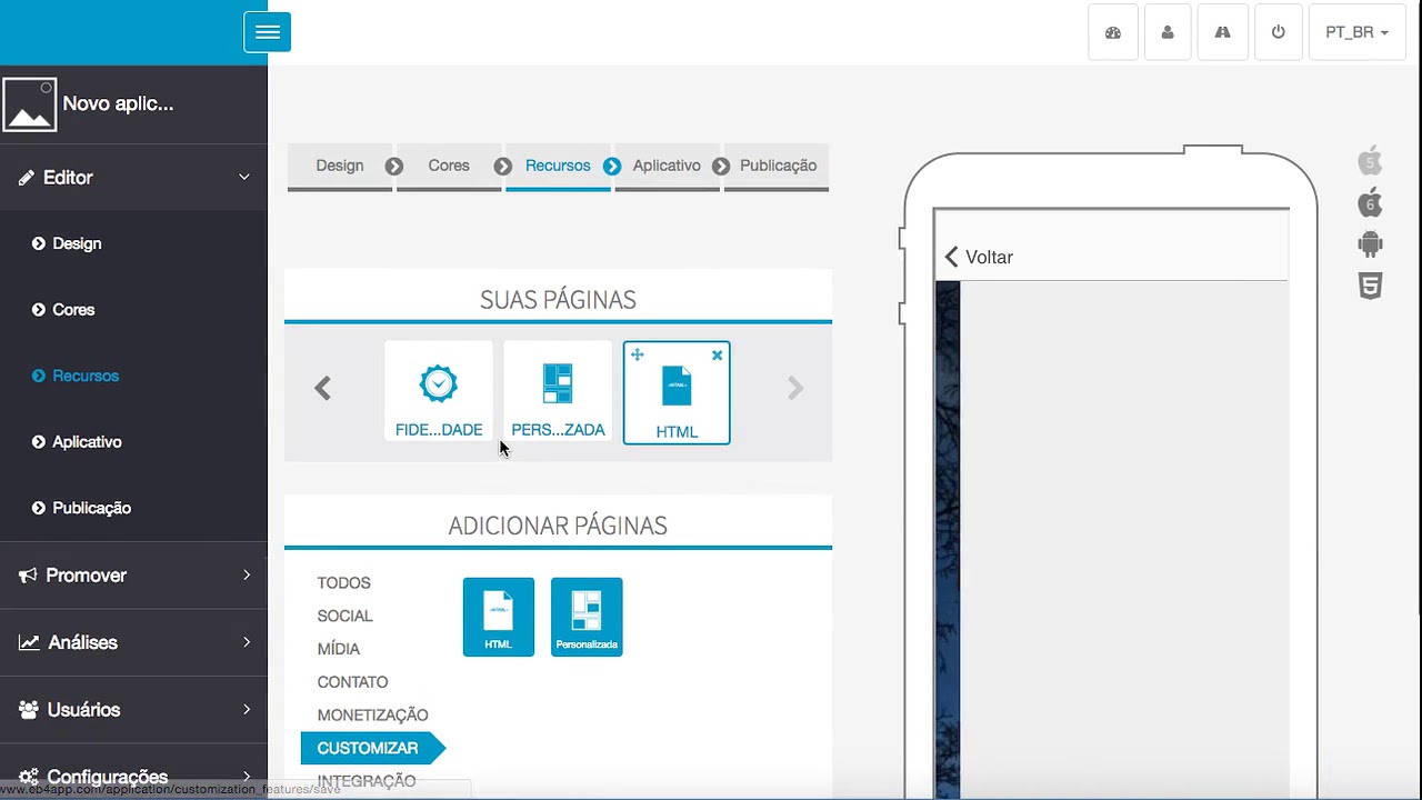 Como Criar uma Pagina com Codigos HTML no seu Aplicativo - YouTube