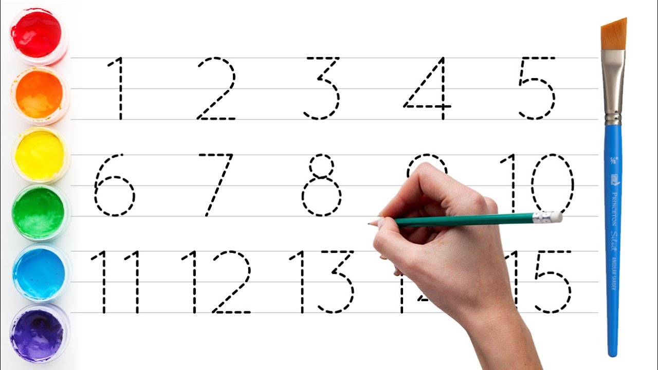 Learn Counting 1- 15 | Easy NumbersSong In English For Kids Beginners ...