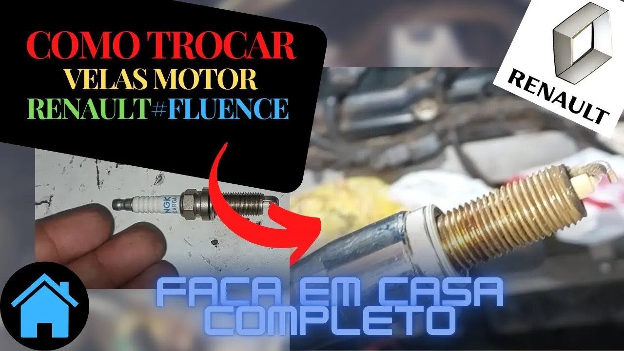 COMO TROCAR VELAS MOTOR #Completo - RENAULT FLUENCE - YouTube