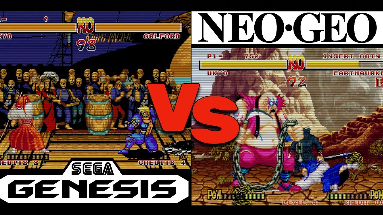 When the Sega Genesis Tried to Be the NEO GEO: A Retro Game Comparison ...