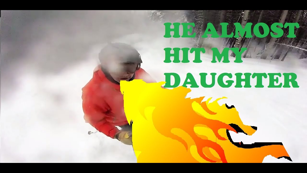 Angry Skier Dad Goes Into RAGE Mode (HD) - YouTube