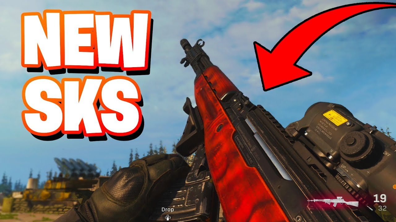 the NEW SKS LOADOUT IN WARZONE (Modern Warfare Warzone SKS Class Setup ...