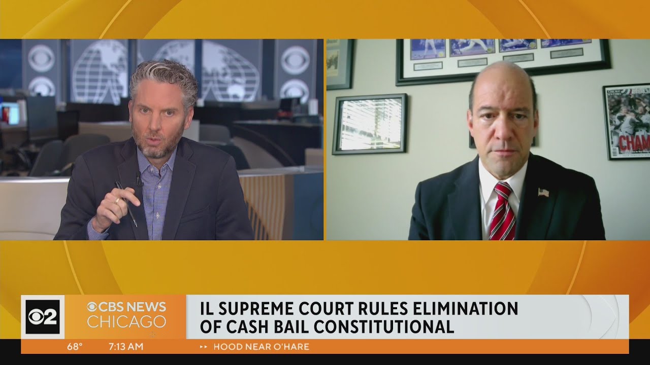 Illinois Supreme Court ends cash bail - YouTube