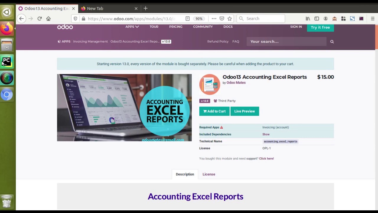 How To Add Live Preview Button For Your Module in Odoo App Store - YouTube