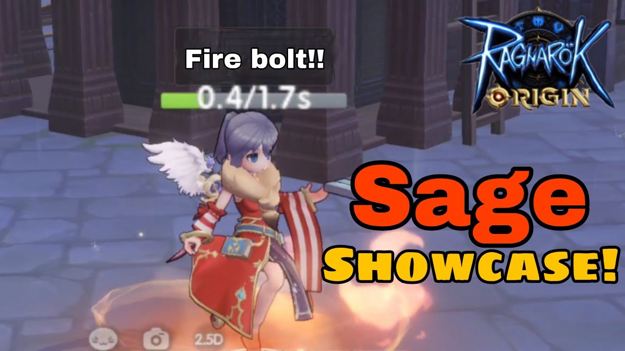 [Ragnarok Origin] SAGE SKILL SHOWCASE! - YouTube