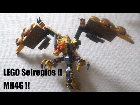 LEGO【MH4G / Ultimate】Seruregiosu / Selregios レゴでセルレギオス作ってみた - YouTube