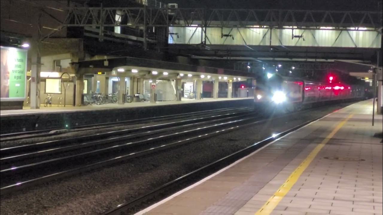 1S25 - GBRf92s - Kitkat Steve bringing 92028 into Stafford Station's downfast - 1 of 2 - YouTube