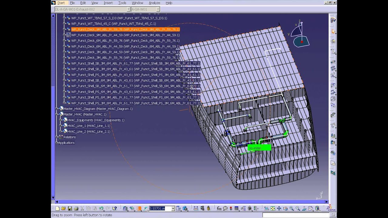 CATIA V5 HVAC Design (HVE) - YouTube