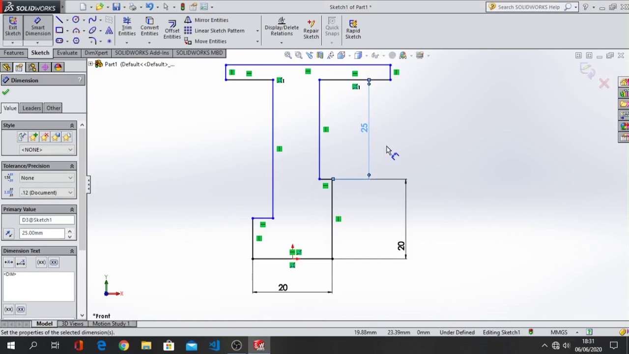 Tutorial Solidworks Cara menggunakan Revolved Boss?Base - YouTube
