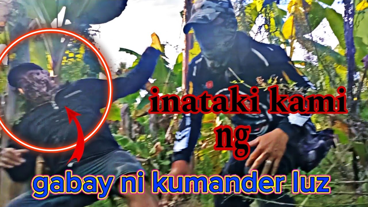 gabay ni kumander luz, binugbug SI gh44#viral #intense - YouTube