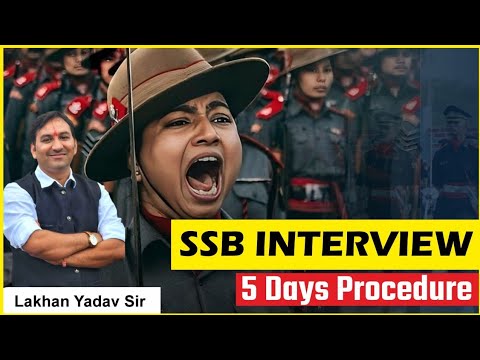 SSB interview 5 days process l SSB interview 5 days Schedule - YouTube