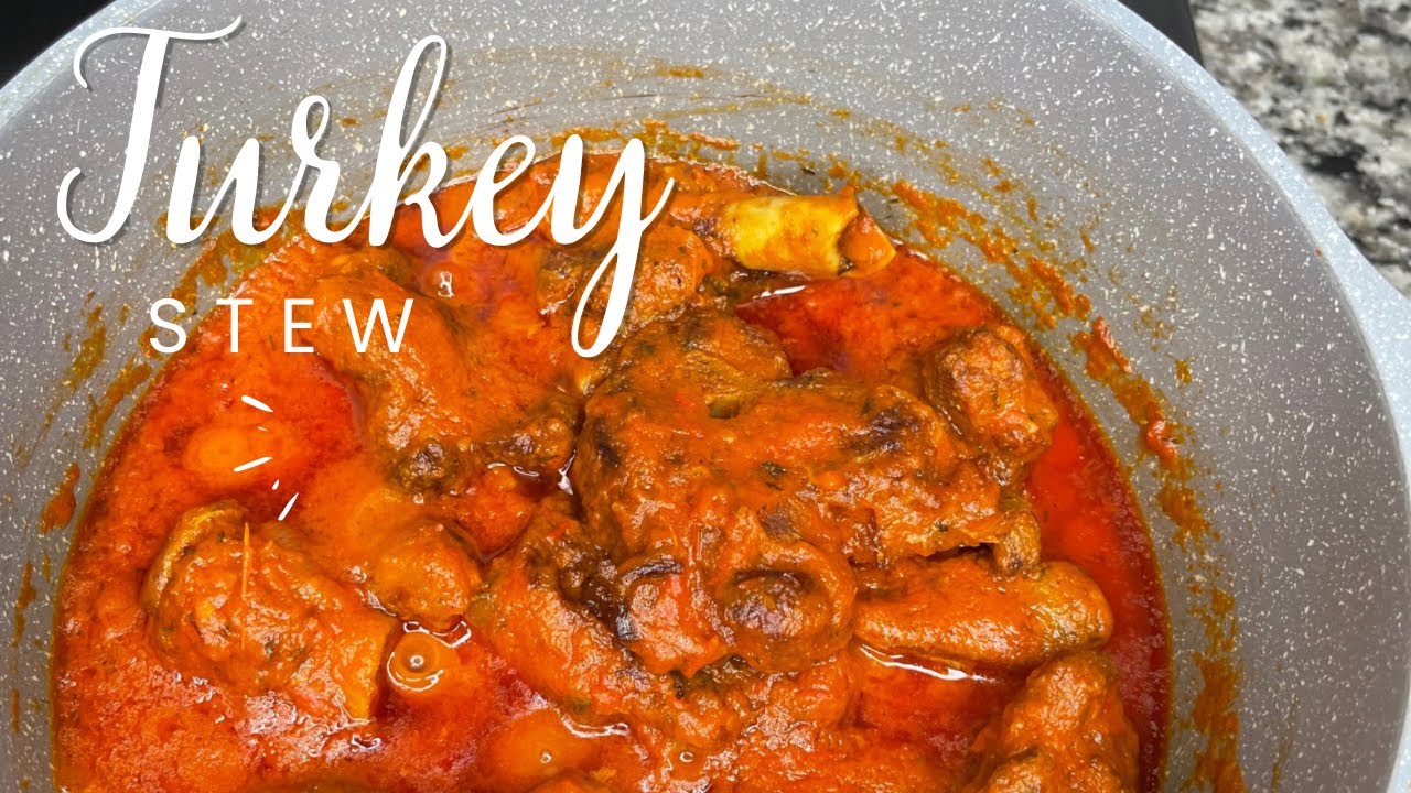 HOW TO MAKE THE PERFECT TURKEY STEW | NIGERIAN RED STEW RECIPE - YouTube