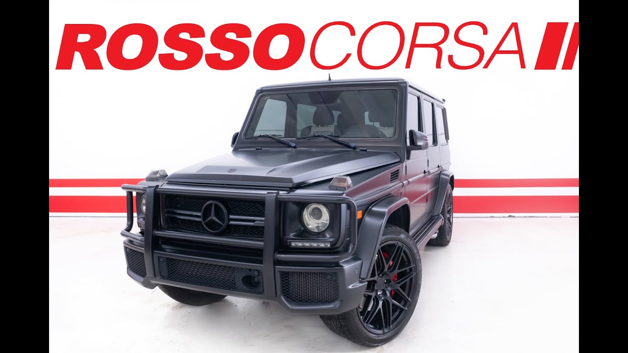 2016 Mercedes-Benz G63 AMG ($175K MSRP) - YouTube