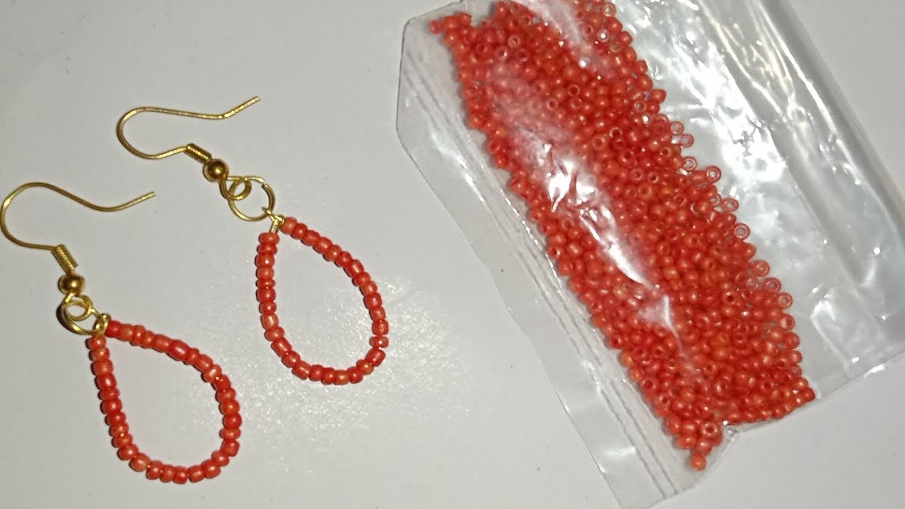 Seed Bead Earring Tutorial / Beaded Earring Tutorial / YouTube Video ...