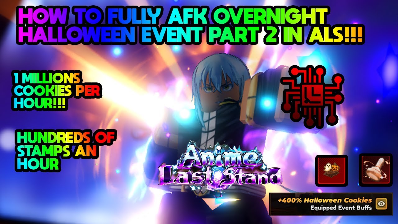 HOW TO FULLY AFK OVERNIGHT HALLOWEEN EVENT PART 2! 1,000,000 COOKIES ...