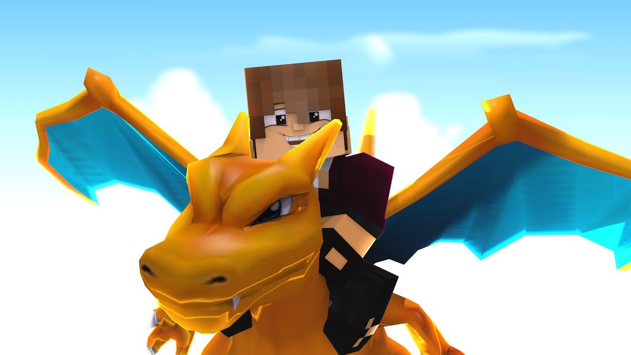 Minecraft Pixelmon Dark, Charizard! A Evolução! Pokemon 10 - YouTube