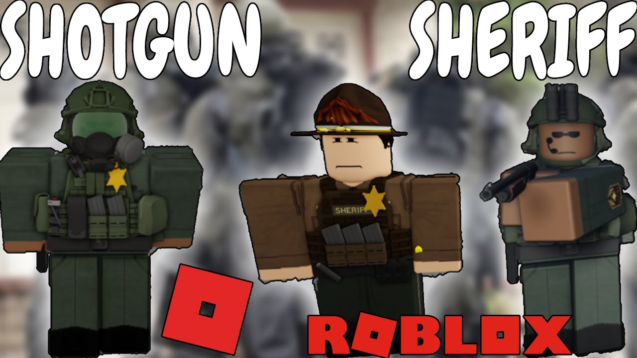 SHERIFF SHOTGUN RAID!! Roblox Police Raid Sim - YouTube
