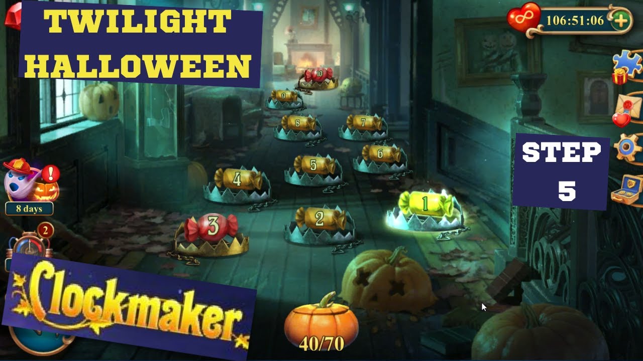 How to play Clockmaker event Twilight Halloween Step 5 - YouTube