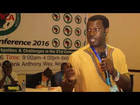 Dr Diabate Abdoulaye making his presentation during the 3rd PAMCA ...