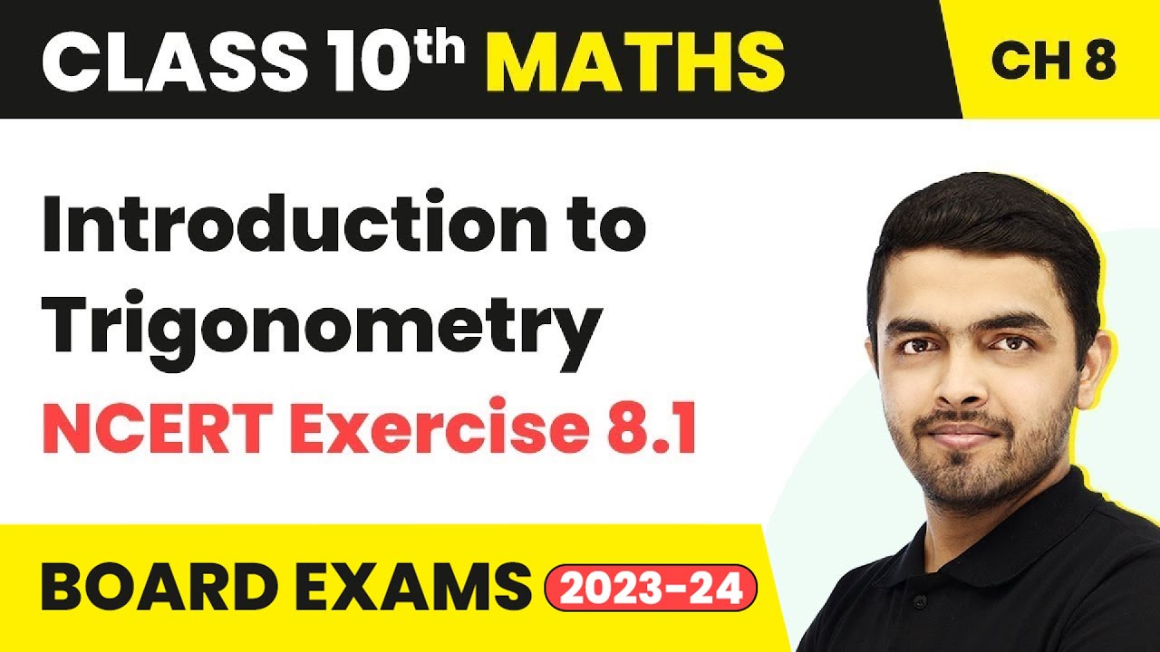 Introduction to Trigonometry - NCERT Exercise 8.1 Solutions | Class 10 ...