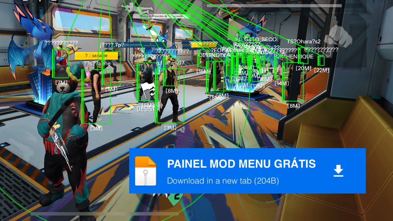 PAINEL EXTERNAL HEADTRICK ANDROID E IOS 😈 NOVO XIT FREE FIRE 🎯 | LINK ...