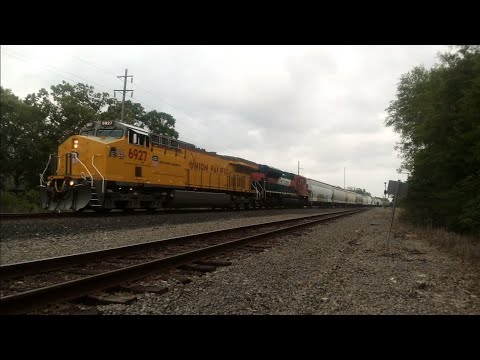 Brand new UP AC4460CW with FXE on a fast UP WB Manifest from Elton!!!! - YouTube