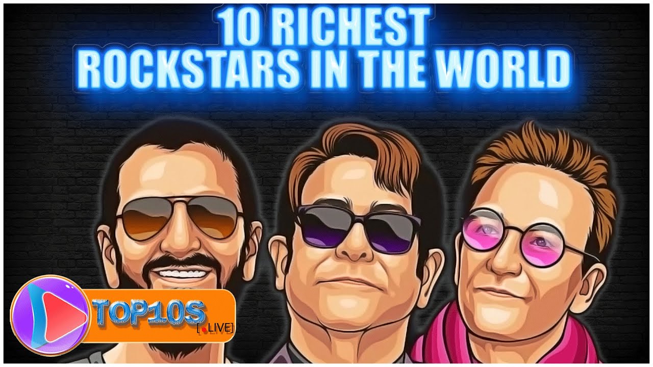 Top 10 Richest Rockstars in the World 2020 | Rockstar | TOP10slive ...